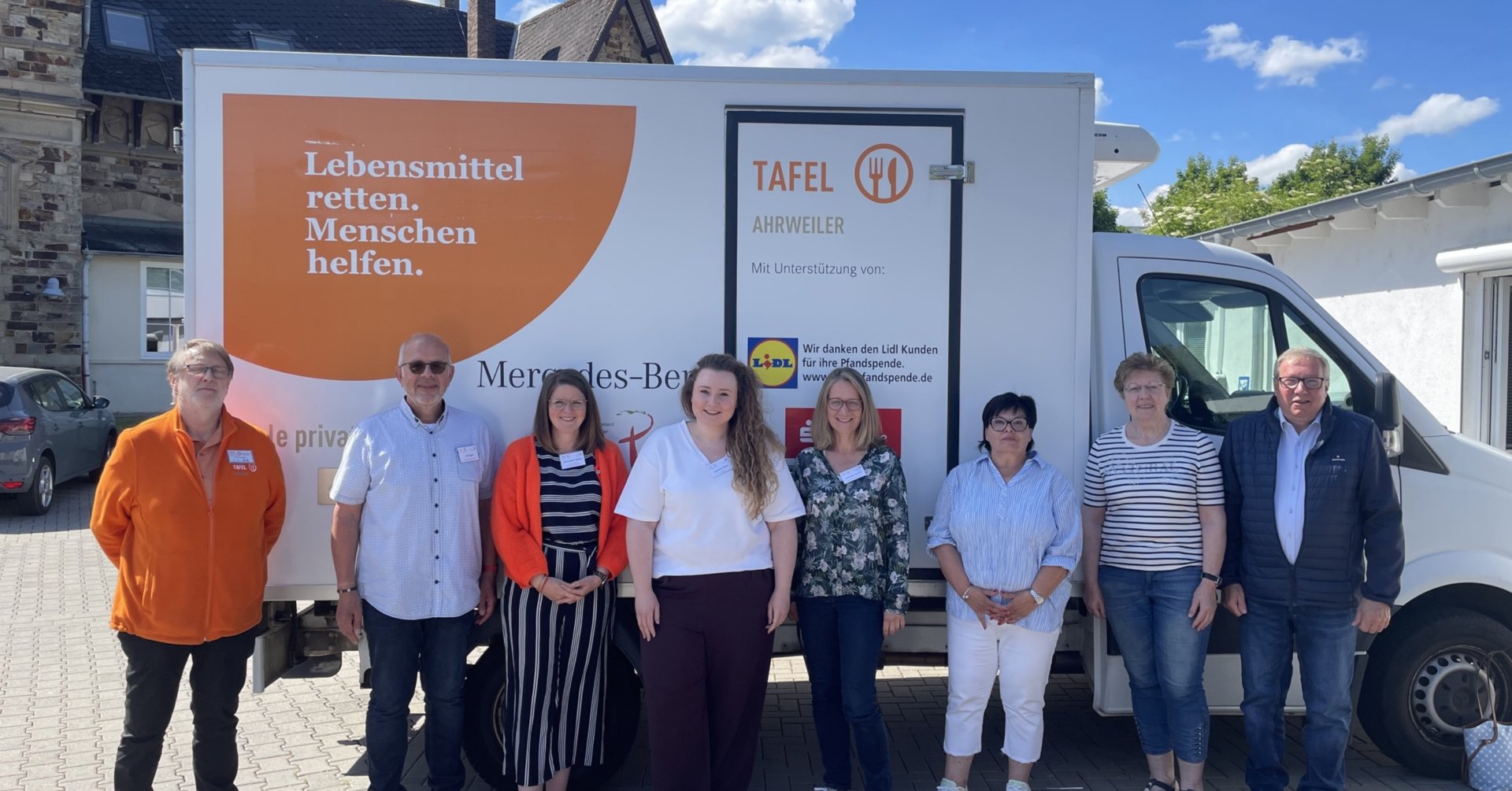 Tafel Deutschland besuchte die Tafel Ahrweiler | Caritasverband Rhein ...